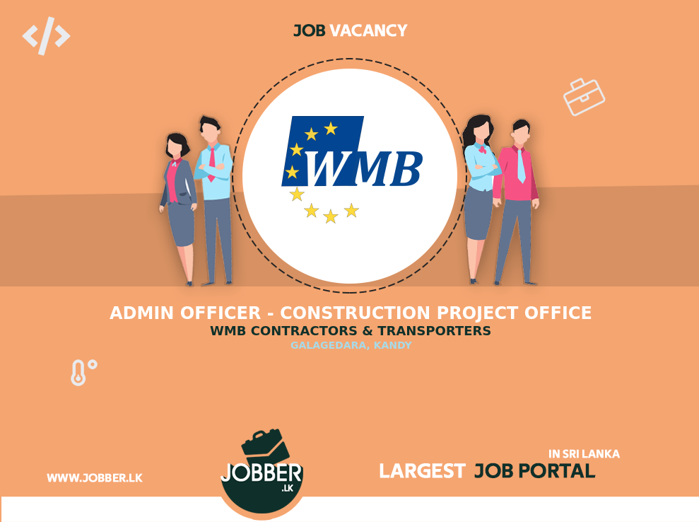 Admin Officer - Construction Project Office job from WMB Contractors ...