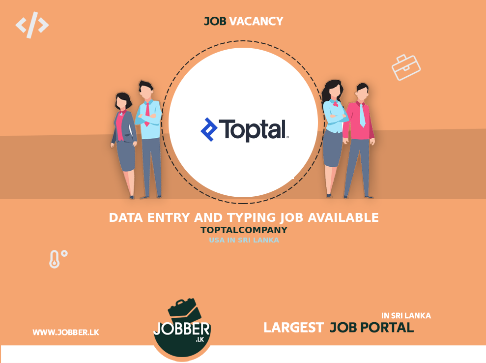 DATA ENTRY AND TYPING JOB AVAILABLE job from toptalcompany in USA in ...