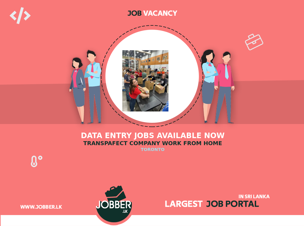 Data entry jobs available now job from Transpafect company work from ...