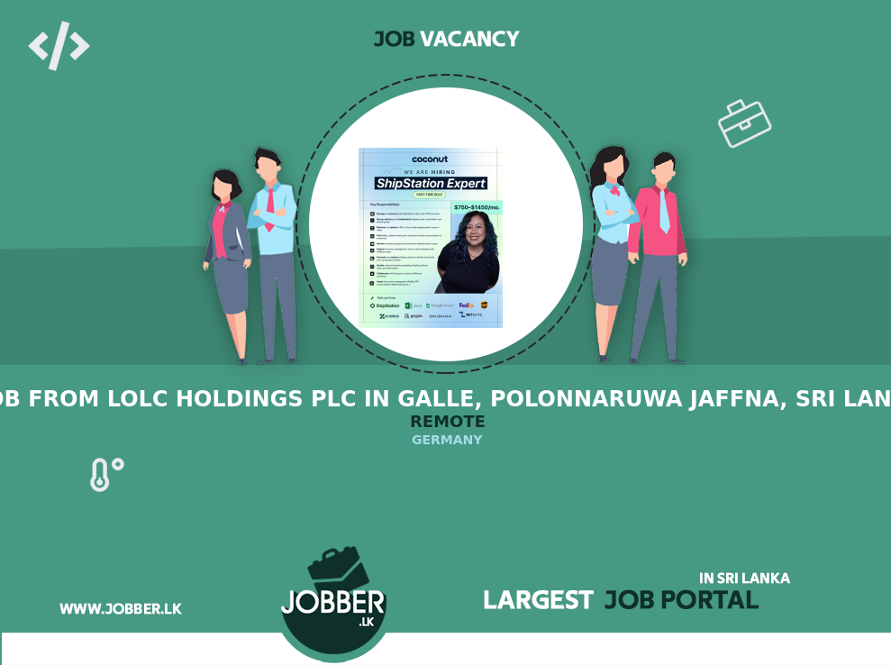 Executive – ERM (Enterprise Risk Management) job from LOLC Holdings PLC ...