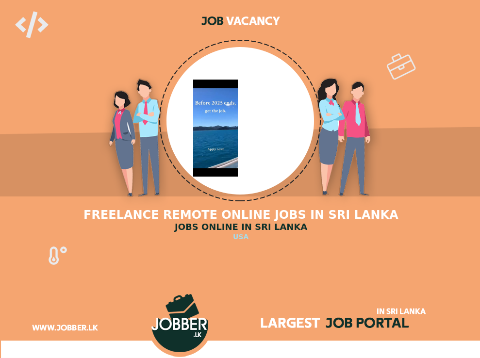 Freelance remote online jobs in Sri Lanka job from Jobs online in Sri ...