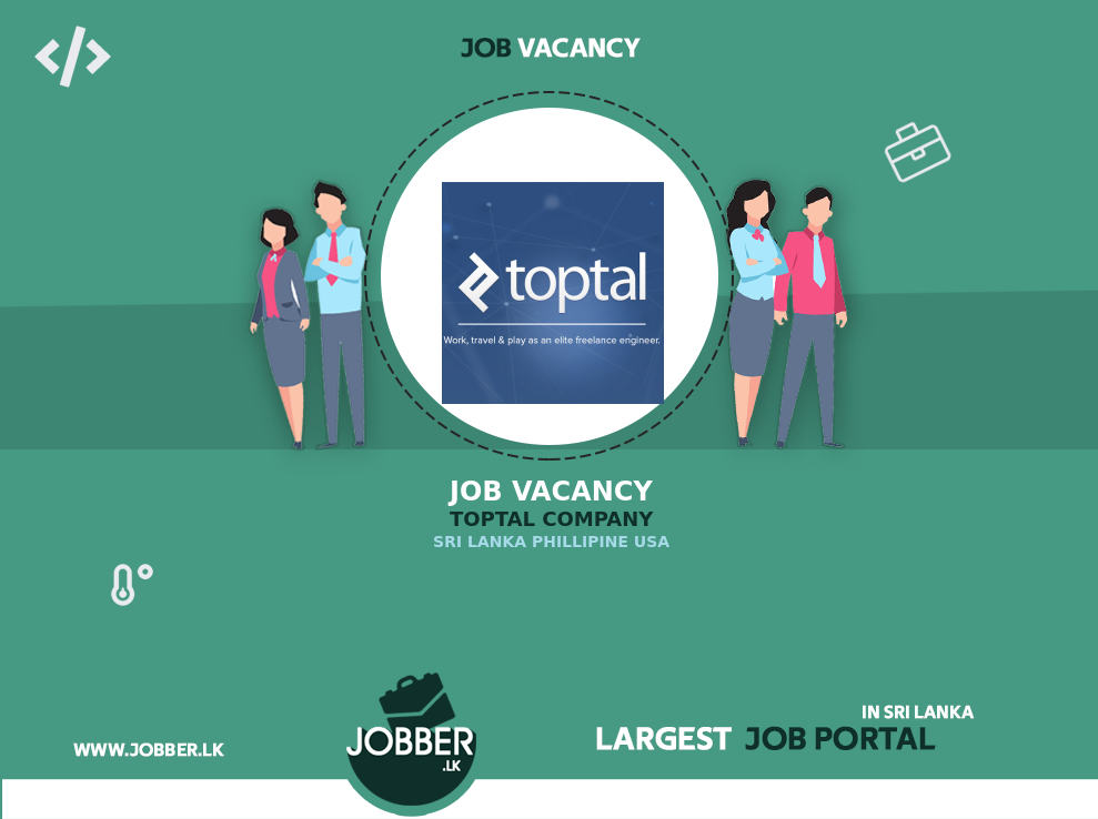 Job vacancy job from Toptal Company in Sri Lanka phillipine USA, Sri ...
