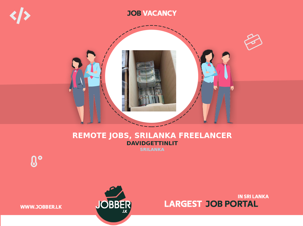 Remote jobs, Srilanka freelancer job from David RUSSELL in Srilanka ...
