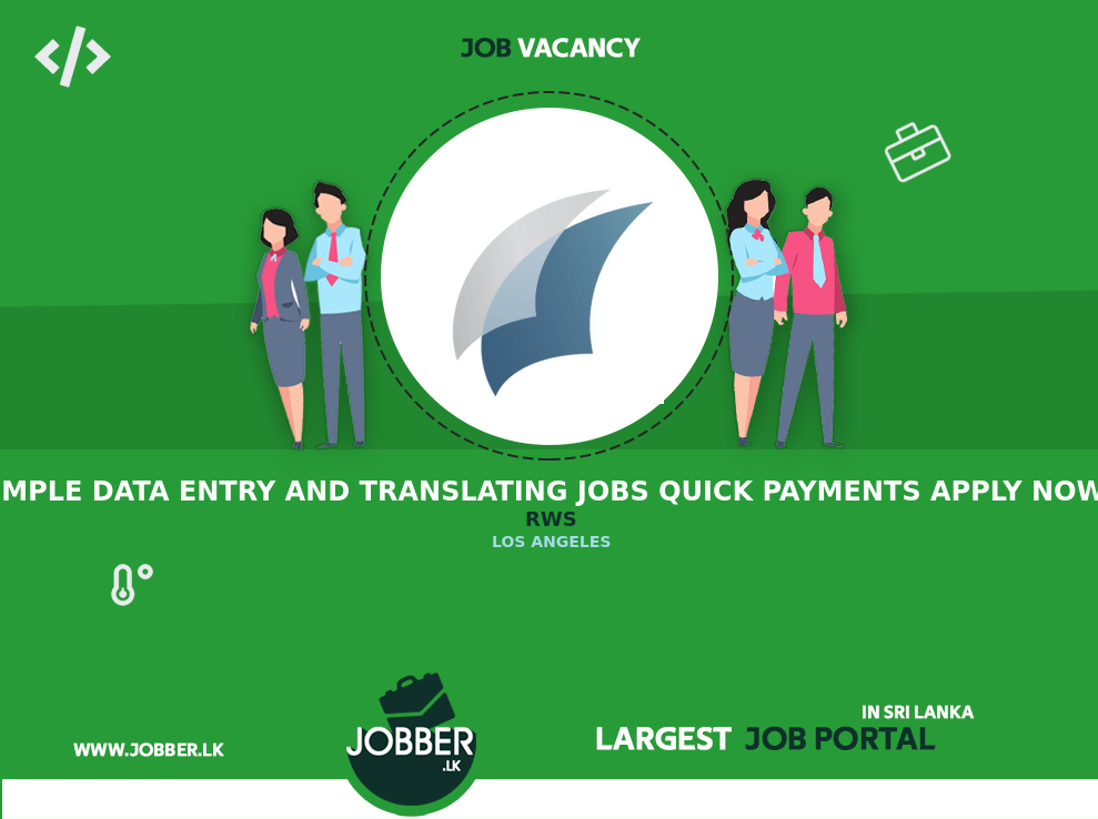 Simple data entry and translating jobs quick payments Apply NOW!! job ...