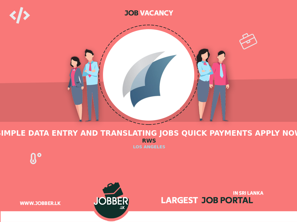 Simple data entry and translating jobs quick payments Apply NOW job ...
