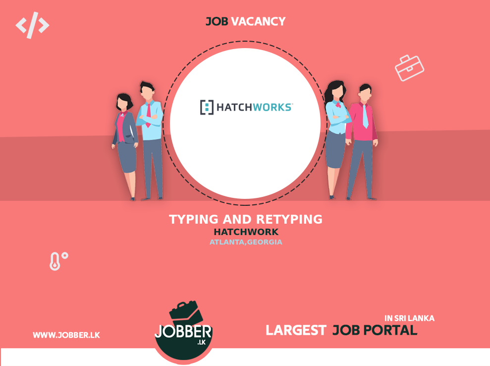 Typing and Retyping job from HATCHWORK in Atlanta,Georgia, Sri Lanka ...