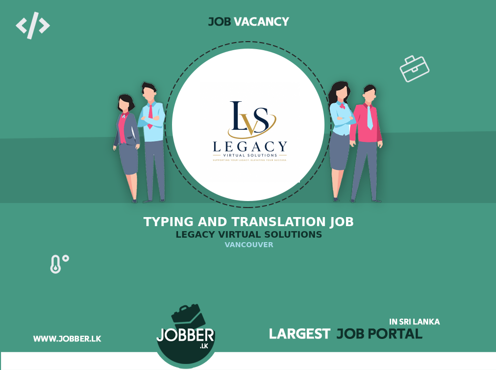 Typing and translation job job from Legacy Virtual Solutions in ...