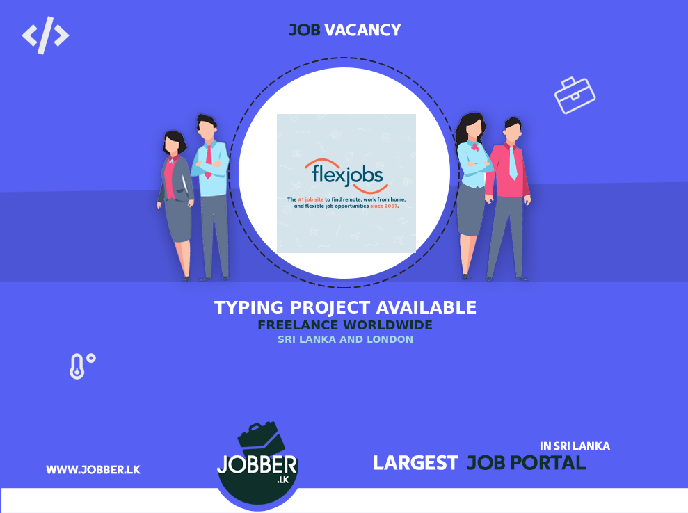 TYPING PROJECT AVAILABLE job from FREELANCE WORLDWIDE in Sri lanka and ...