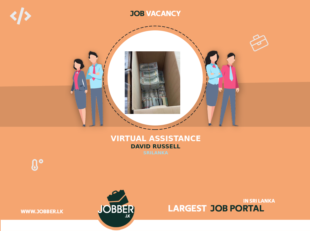 Virtual Assistance job from David RUSSELL in Srilanka, Sri Lanka ...