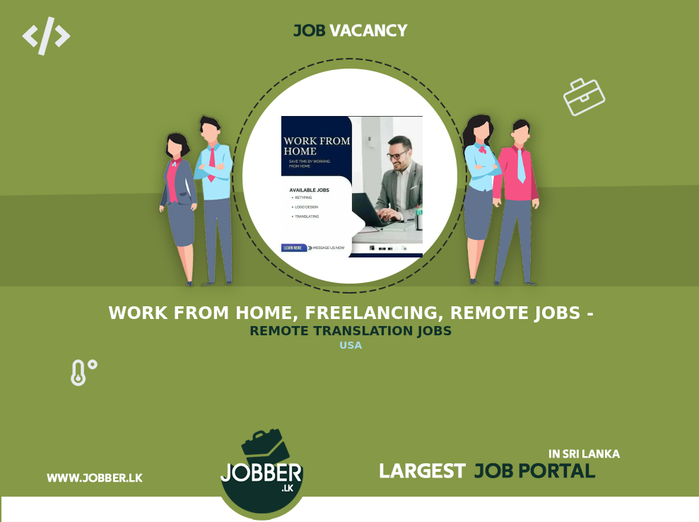 Work from Home, Freelancing, Remote Jobs - job from REMOTE TRANSLATION ...